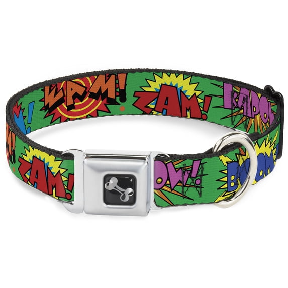 Buckle-Down Pet Collar, Dog Collar Metal Seatbelt Buckle, Sound Effects ...