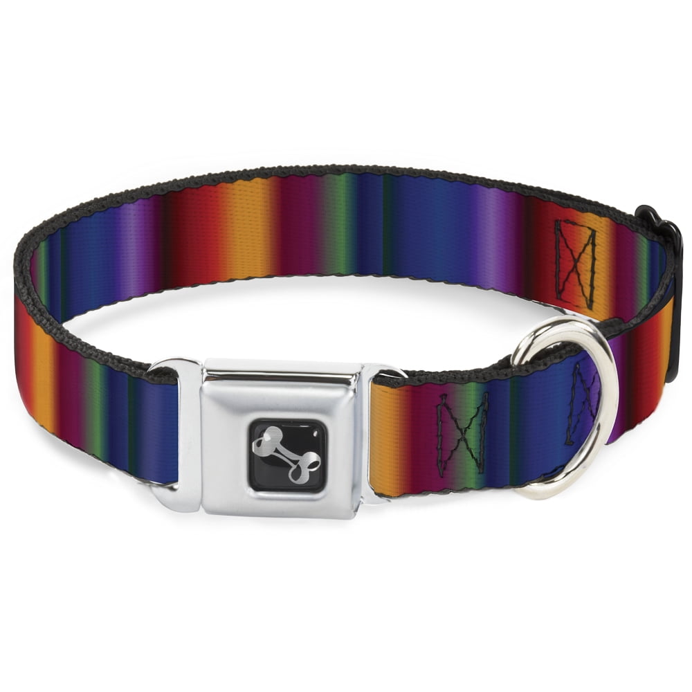 Buckle-Down Pet Collar, Dog Collar Metal Seatbelt Buckle, Zarape ...