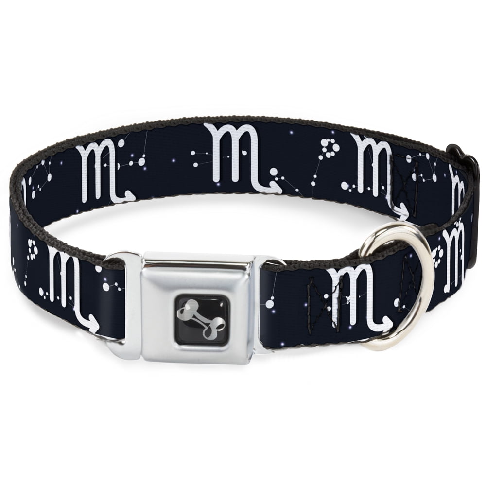 Buckle-Down Pet Collar, Dog Collar Metal Seatbelt Buckle, Zodiac ...