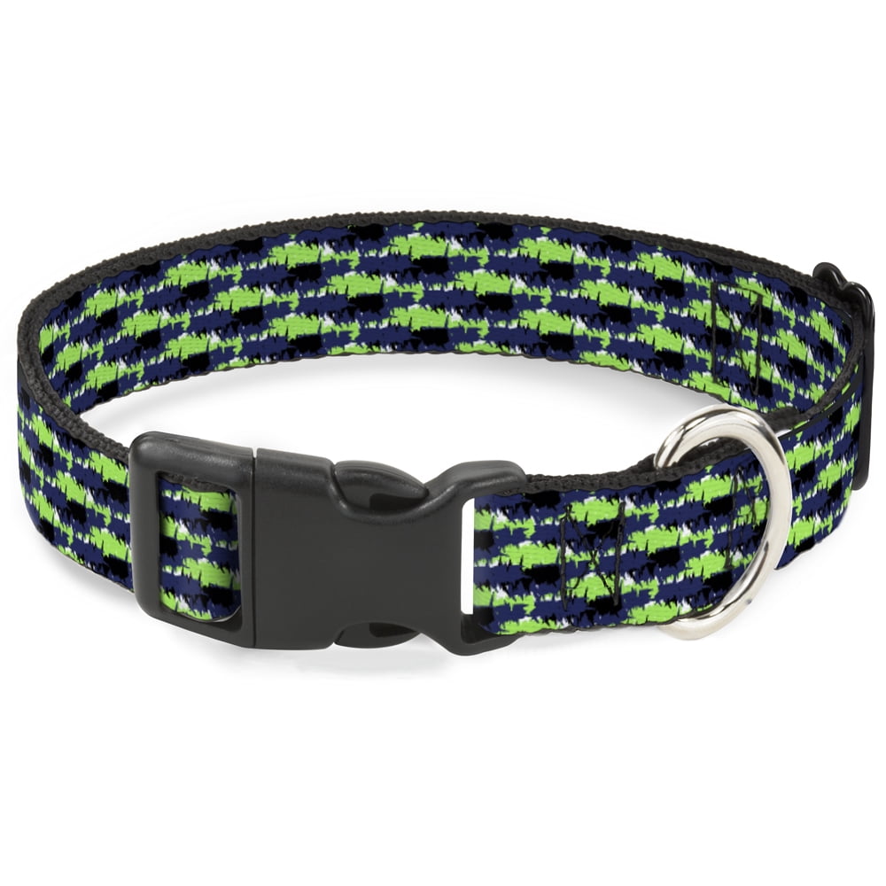 Buckle-Down Pet Collar, Dog Collar Plastic Buckle, Abstract Scribble ...