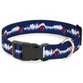 Buckle-Down Pet Collar, Dog Collar Plastic Buckle, Colorado Snowboarder ...