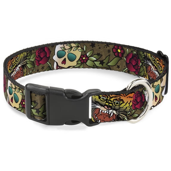 Buckle-Down Pet Collar, Dog Collar Plastic Buckle, Death Before ...