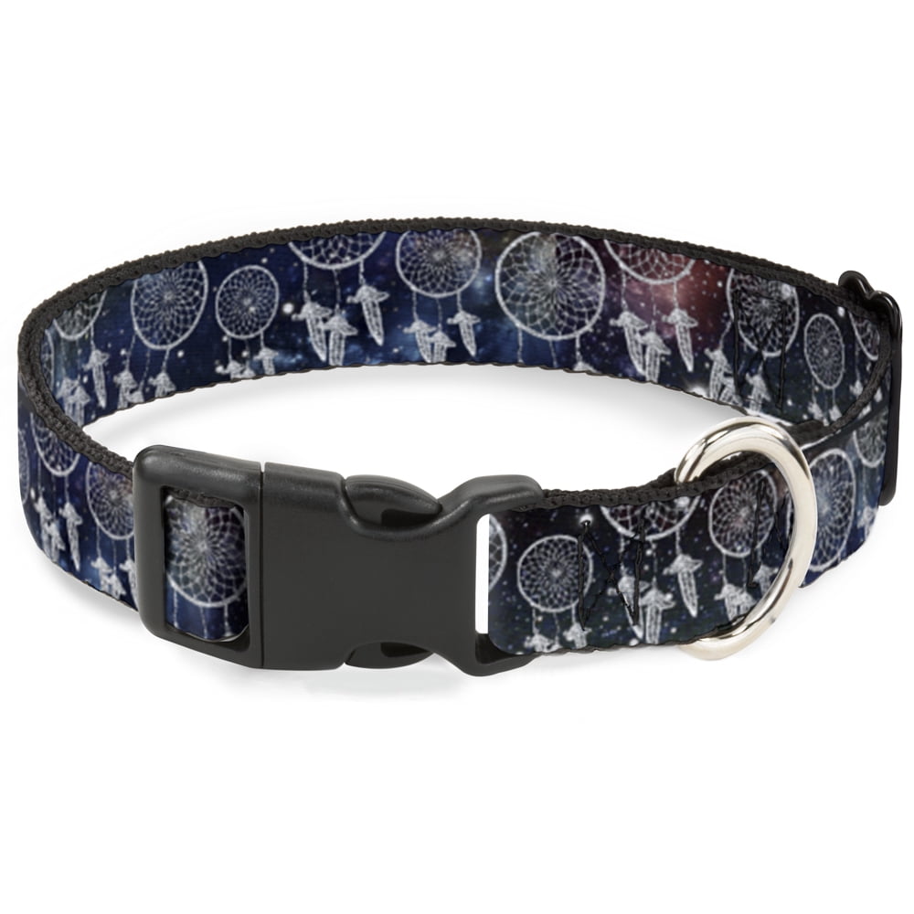 Buckle-Down Pet Collar, Dog Collar Plastic Buckle, Dream Catcher Galaxy ...