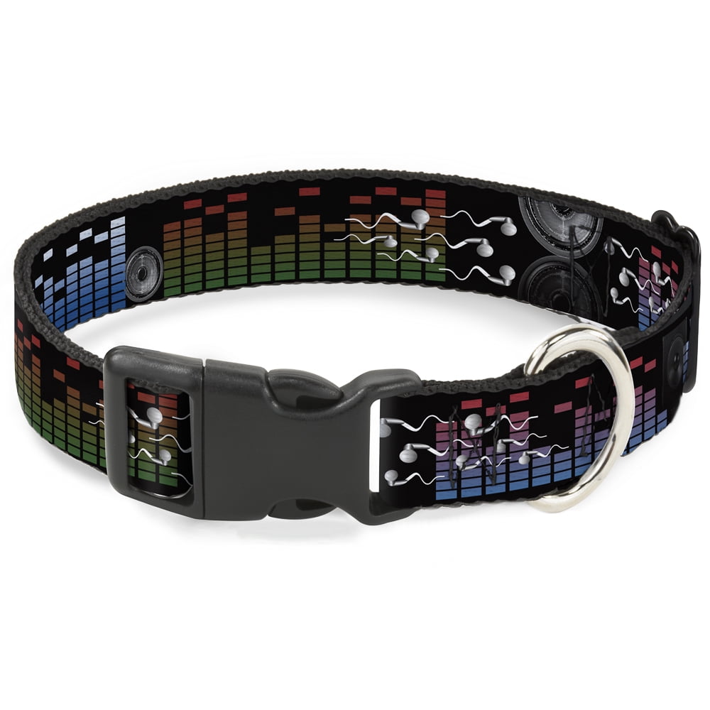 Buckle-Down Pet Collar, Dog Collar Plastic Buckle, Equalizer, 8.5 to 12 ...