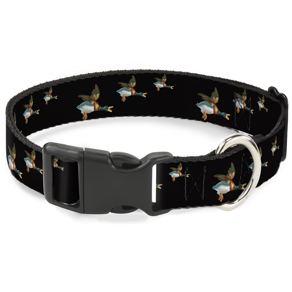 Buckle-Down Pet Collar, Dog Collar Plastic Buckle, Flying Mallards ...