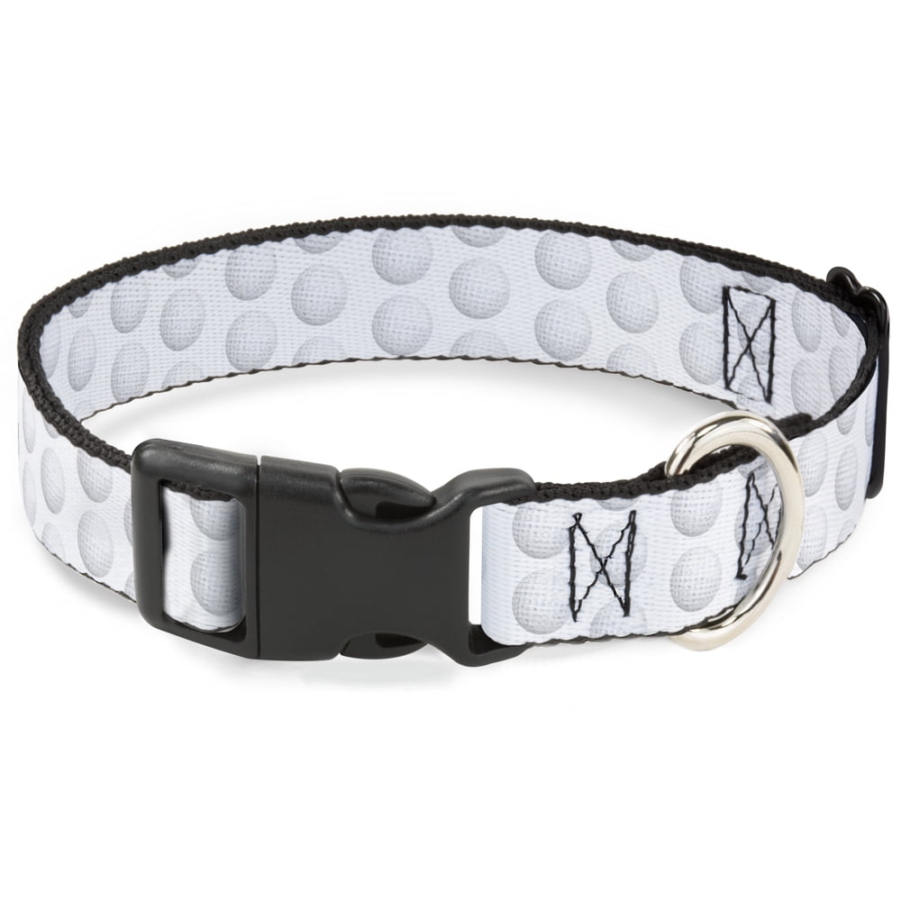 Buckle-Down Pet Collar, Dog Collar Plastic Buckle, Golf Ball Dimples ...
