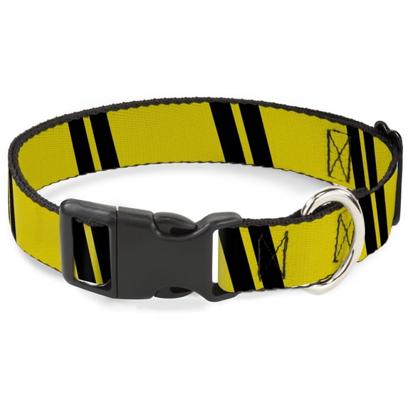 Buckle-Down Pet Collar, Dog Collar Plastic Buckle, Hash Mark Stripe ...