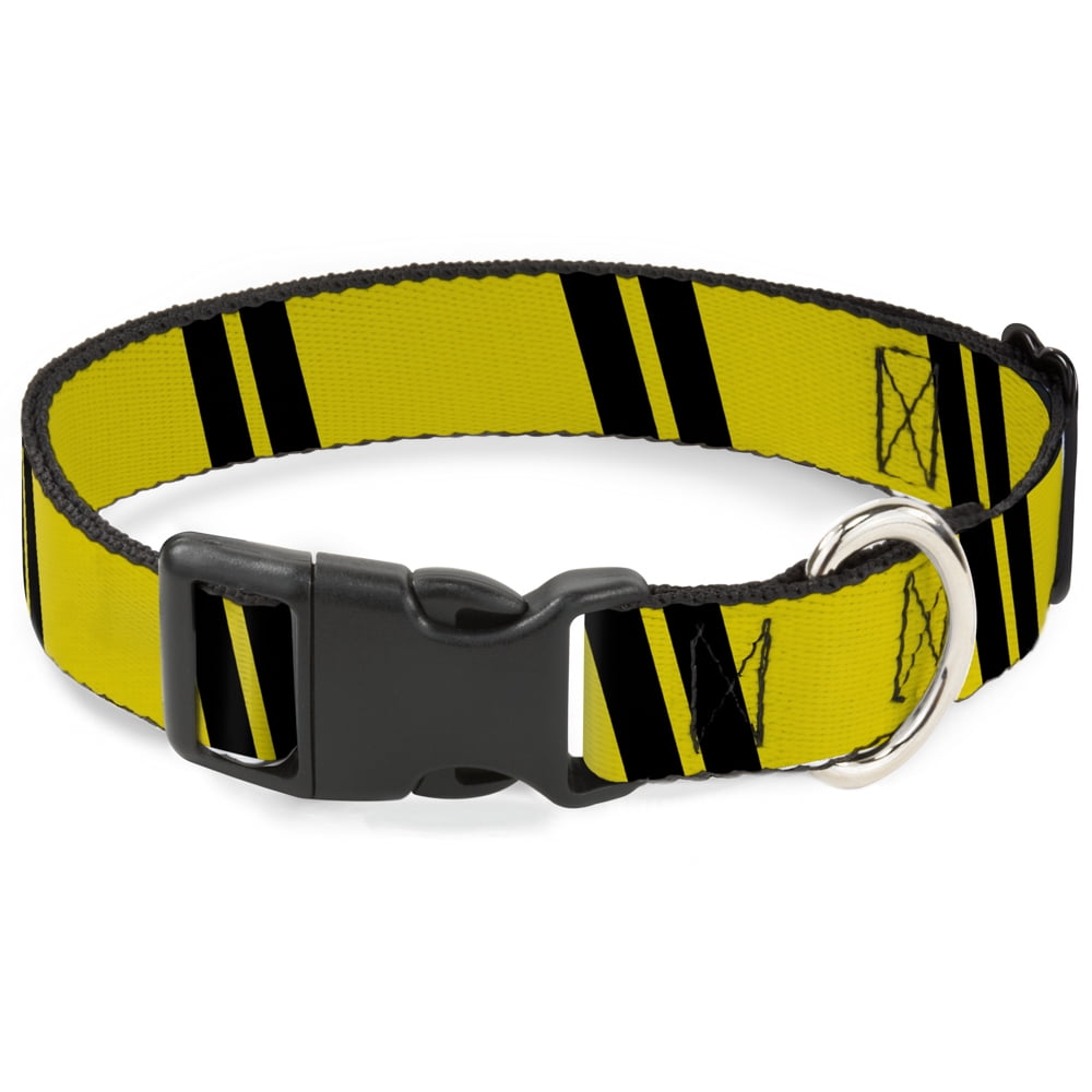 Buckle-Down Pet Collar, Dog Collar Plastic Buckle, Hash Mark Stripe ...