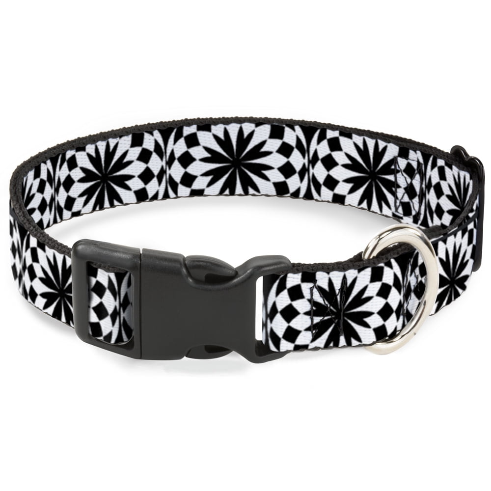 Buckle-Down Pet Collar, Dog Collar Plastic Buckle, Kaleidoscope Balls ...