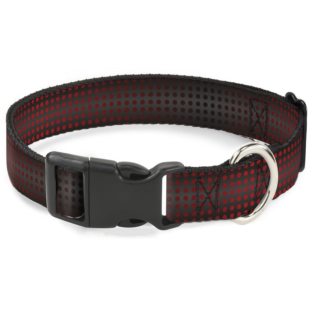 Buckle-Down Pet Collar, Dog Collar Plastic Buckle, Micro Polka Dots ...