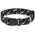 Buckle-Down Pet Collar, Dog Collar Plastic Buckle, Spikes Scattered ...
