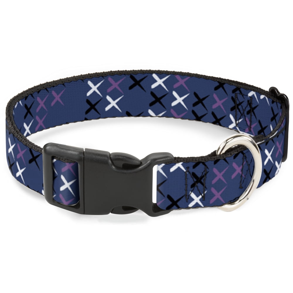 Buckle-Down Pet Collar, Dog Collar Plastic Buckle, Tread Plate ...