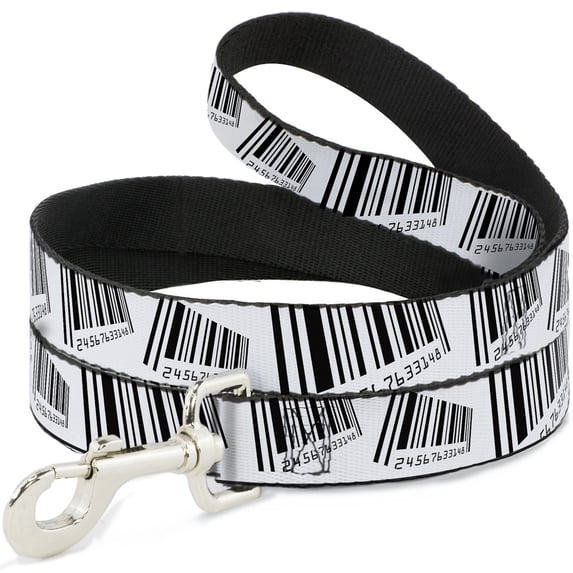 Buckle-Down Pet Leash, Dog Leash, Barcode, 6 Feet Long 1.0 Inch Wide ...