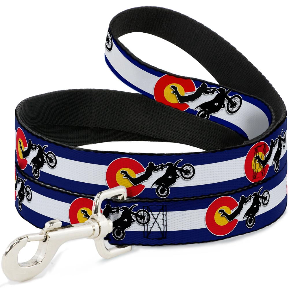 Buckle-Down Pet Leash, Dog Leash, Colorado Freestyle Motocross Superman ...