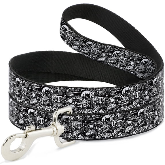 Buckle-Down Pet Leash, Dog Leash, Comic Nightmare, 6 Feet Long 1.0 Inch ...