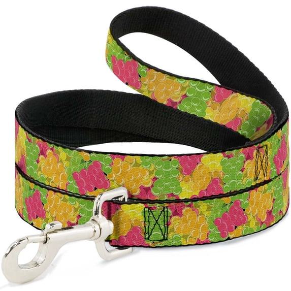 Buckle-Down Pet Leash, Dog Leash, Gummy Bears Stacked Multi Color, 6 ...