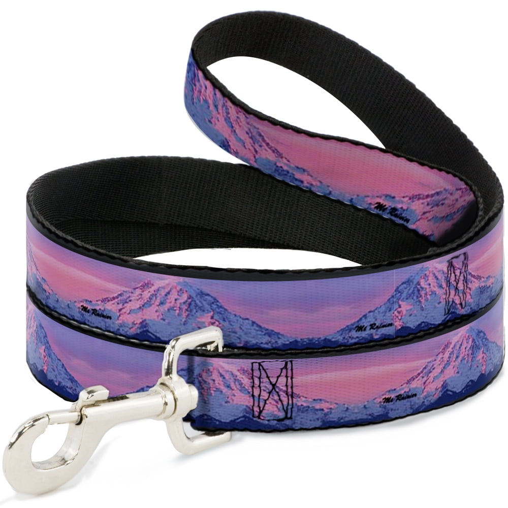 Buckle-Down Pet Leash, Dog Leash, Washington Mt Rainier Sunset ...