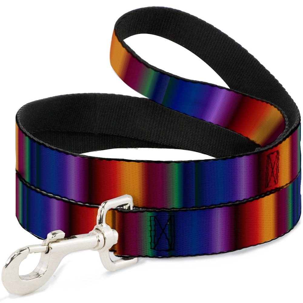 Buckle-Down Pet Leash, Dog Leash, Zarape Vertical Multi Color Fade, 6 ...