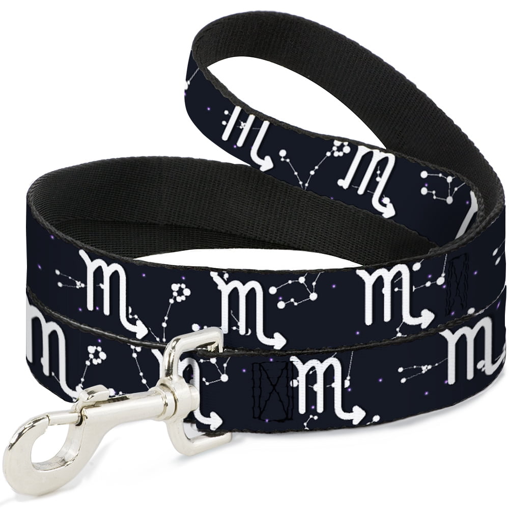 Buckle-Down Pet Leash, Dog Leash, Zodiac Scorpio Symbol Constellations ...