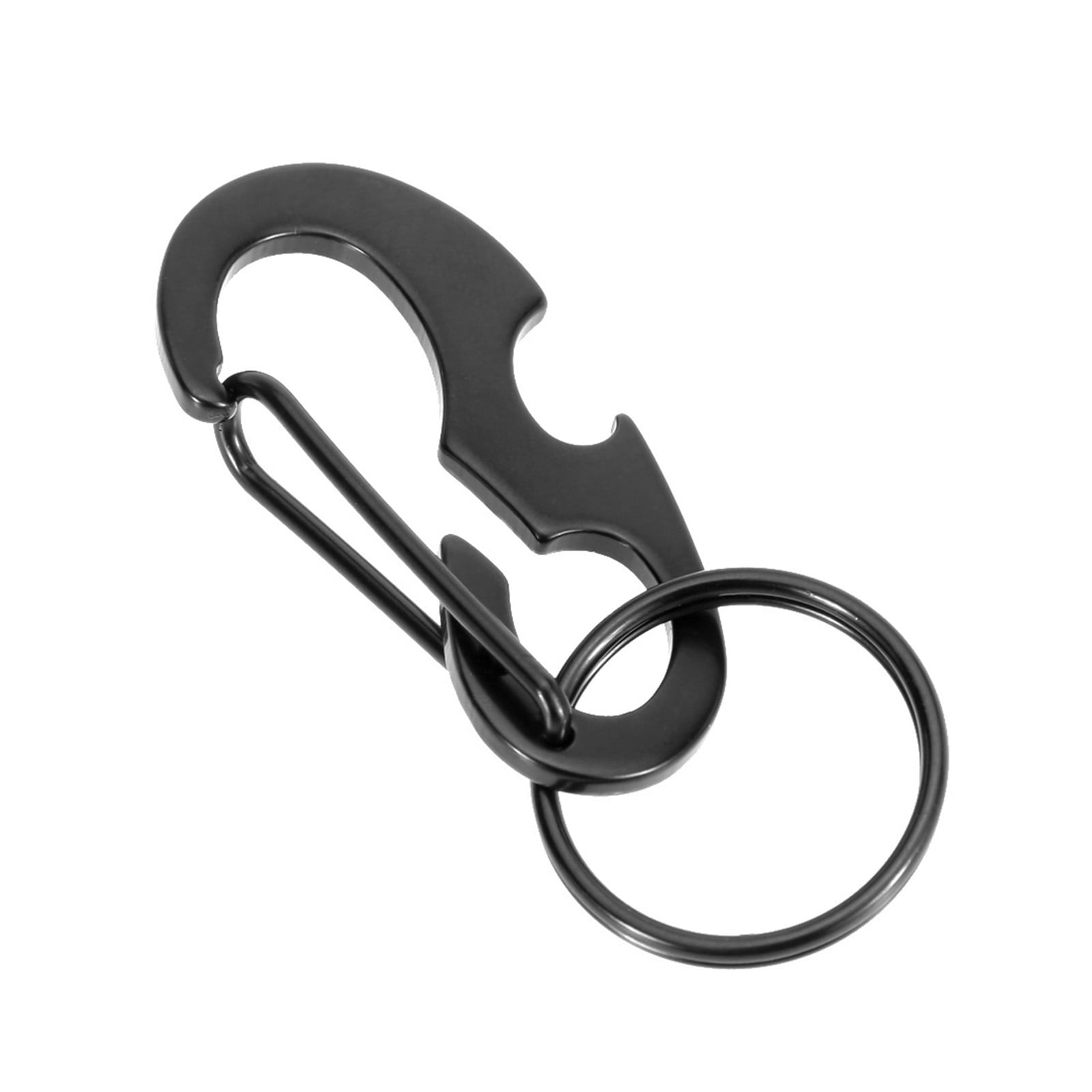 Buckle Keychain Stainless Steel D Loop Bottle Opener, Keychain Belt ...