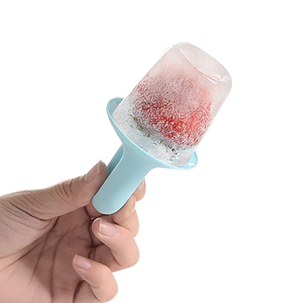 Buckle Popsicle With Lid Portable DIY Ice Box Ice Stick Ice Cake Mould ...