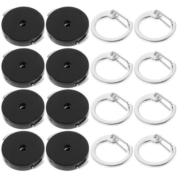 Buckle Replaceable Badge Fixator Badge Fixator Clips Uniform Badge ...