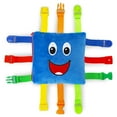 Buckle Toy Boomer Square - Learning Activity Toy, Develop Motor Skills ...