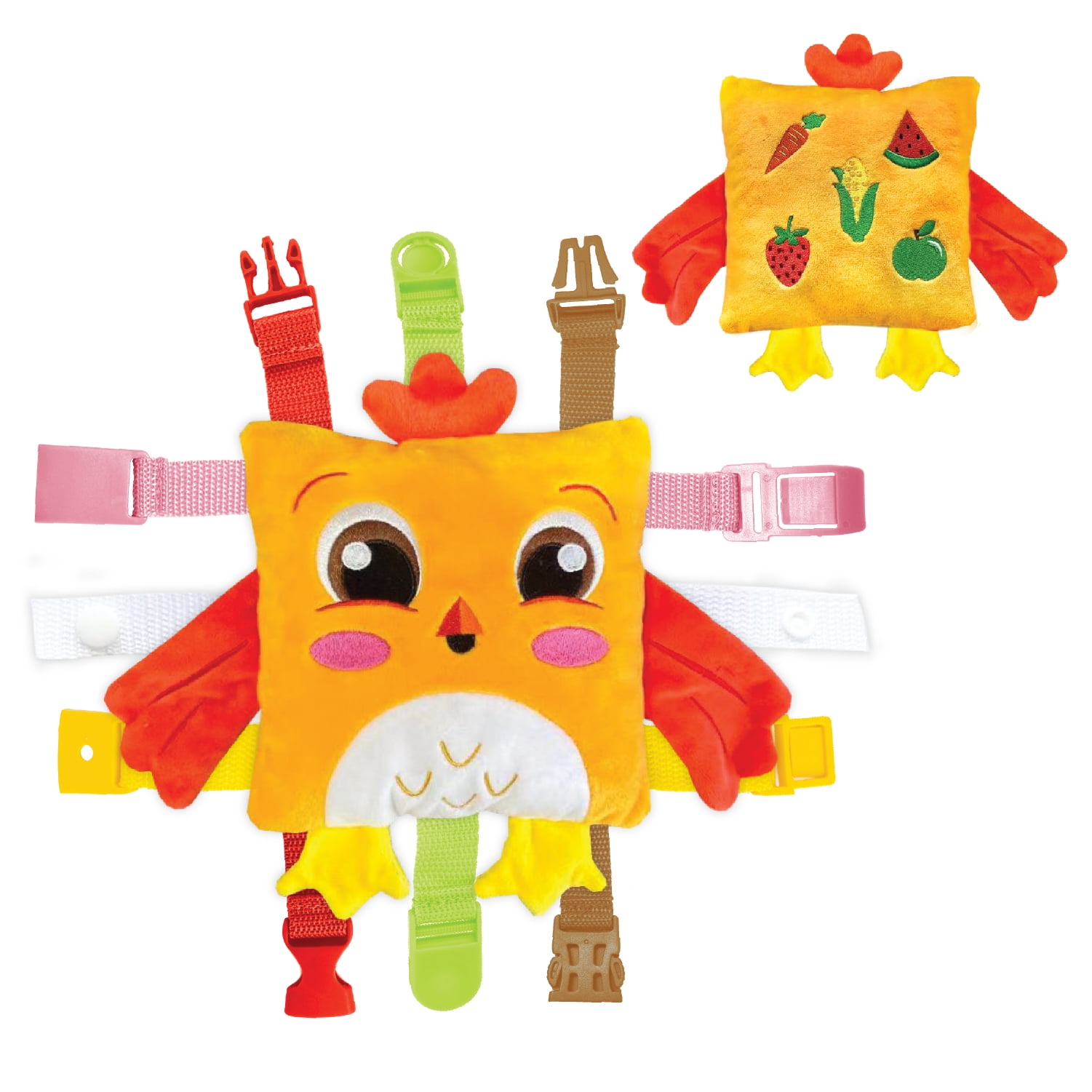 Buckle Toys - BokBok Chicken - Learning Activity Toddler Plane Travel ...