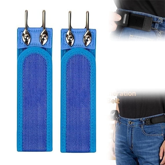 Buckleless Belt Hook, Tactical Metal Hook Elastic Belt, Adjustable Side ...