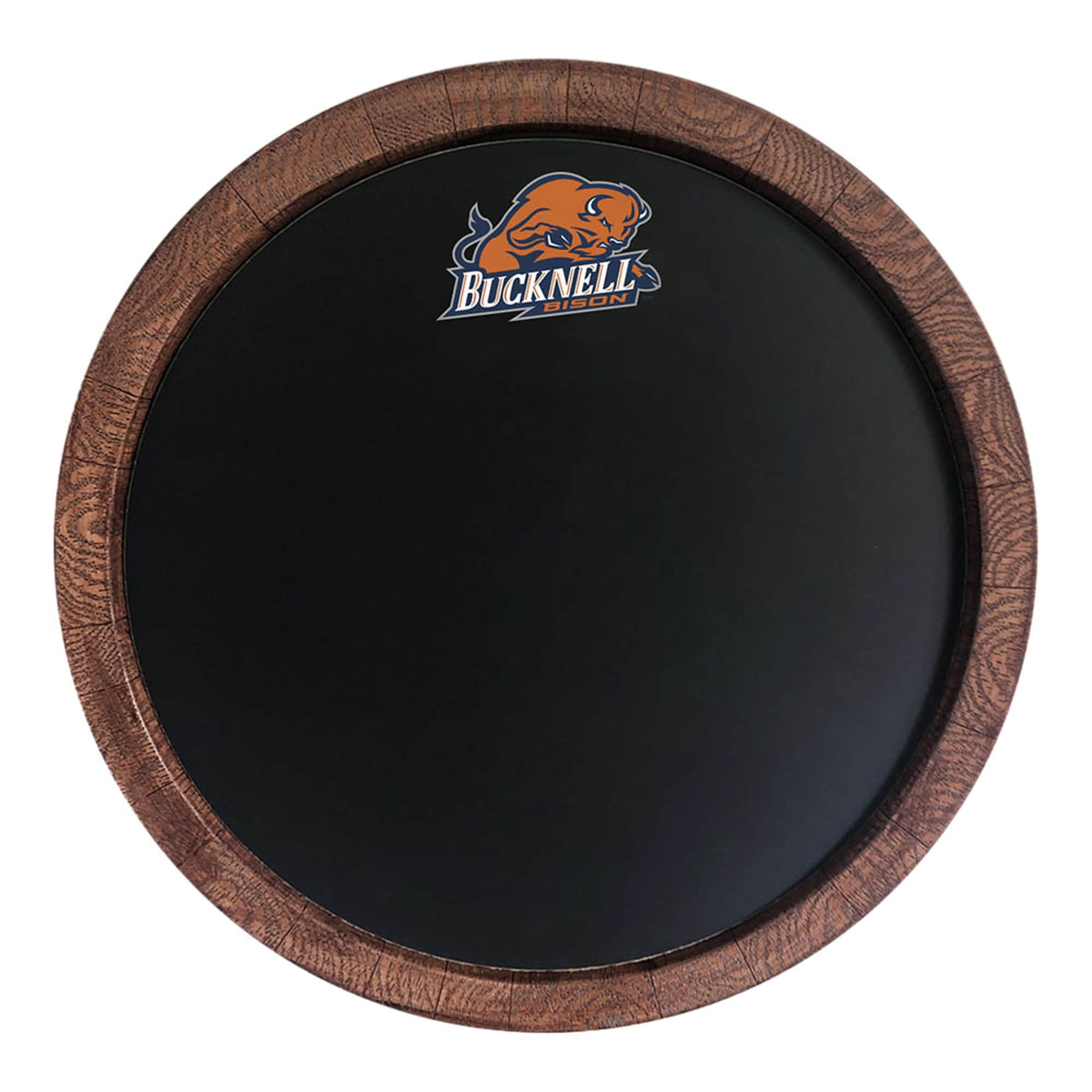 Bucknell Bison 20.25'' Round Chalkboard Faux Barrel Top Sign - Walmart.com