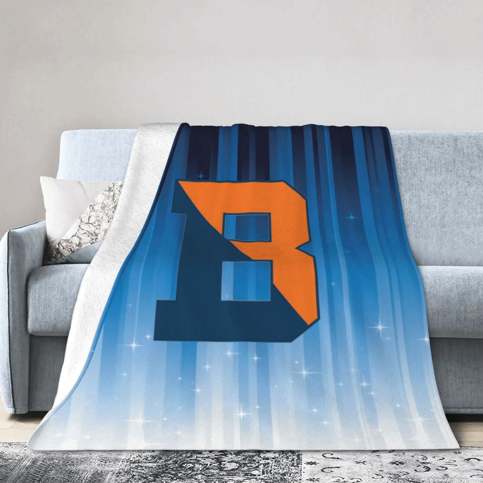 Bucknell University Ultra-Soft Micro Fleece Blanket Multi-Size Flannel ...