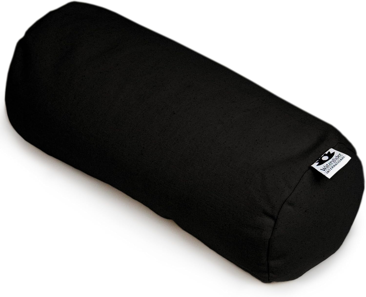 Buckwheat Neck Bolster Pillow, Husk Cervical Sleep Roll (Black ...