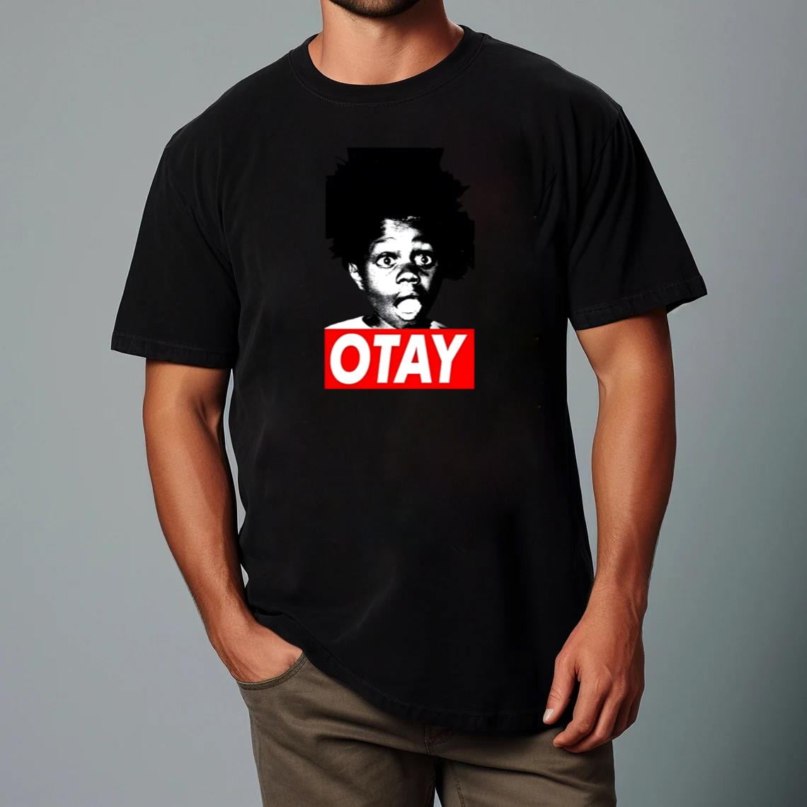 Buckwheat Otay Black Icon Shirt Little Rascals Character Catchphrase ...