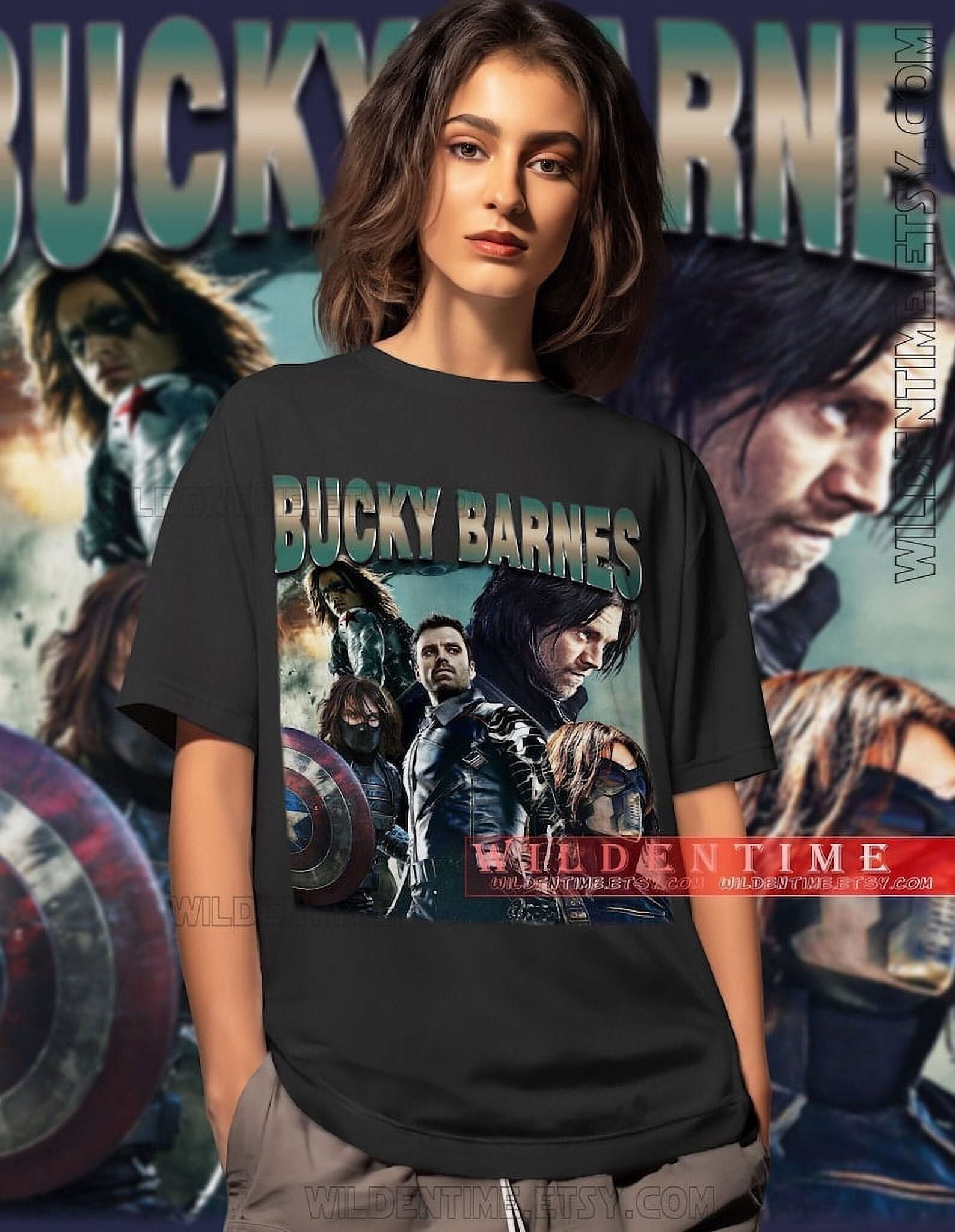 Bucky Barnes T T-Shirt, Bucky Barnes T-Shirt, Sebastian Stan T-Shirt ...