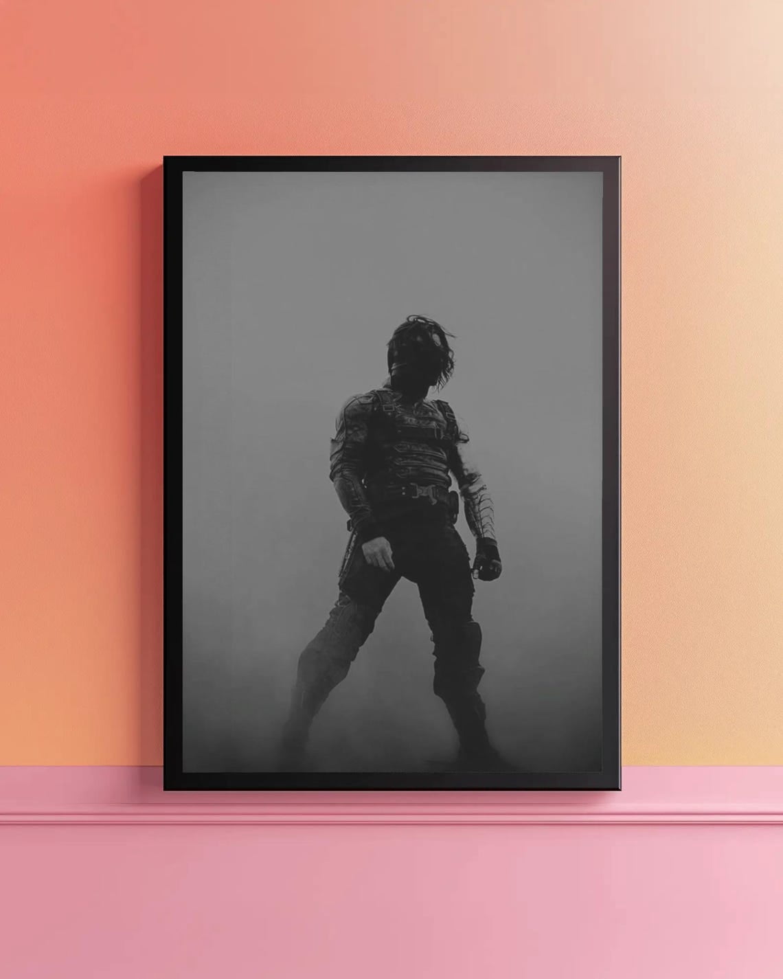 Bucky Barnes Winter Soldier Dark Thunderbolts Art Superhero Wall Art ...