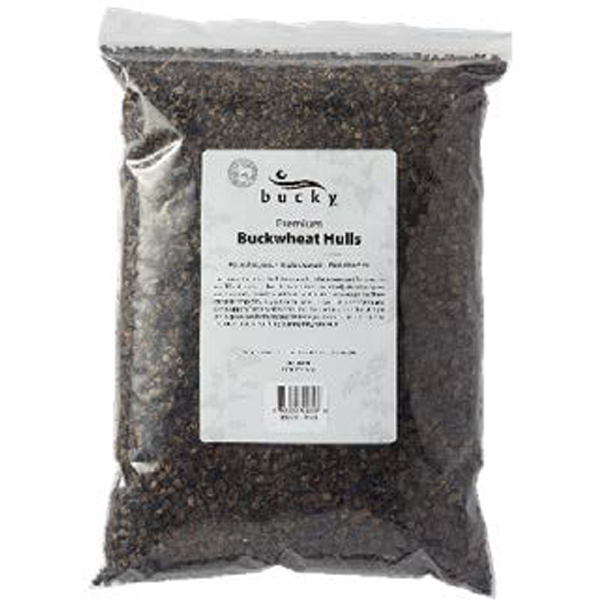 Bucky Buckwheat Hulls Refill, Brown, 1 lb, Hypoallergenic Pillow Filler ...