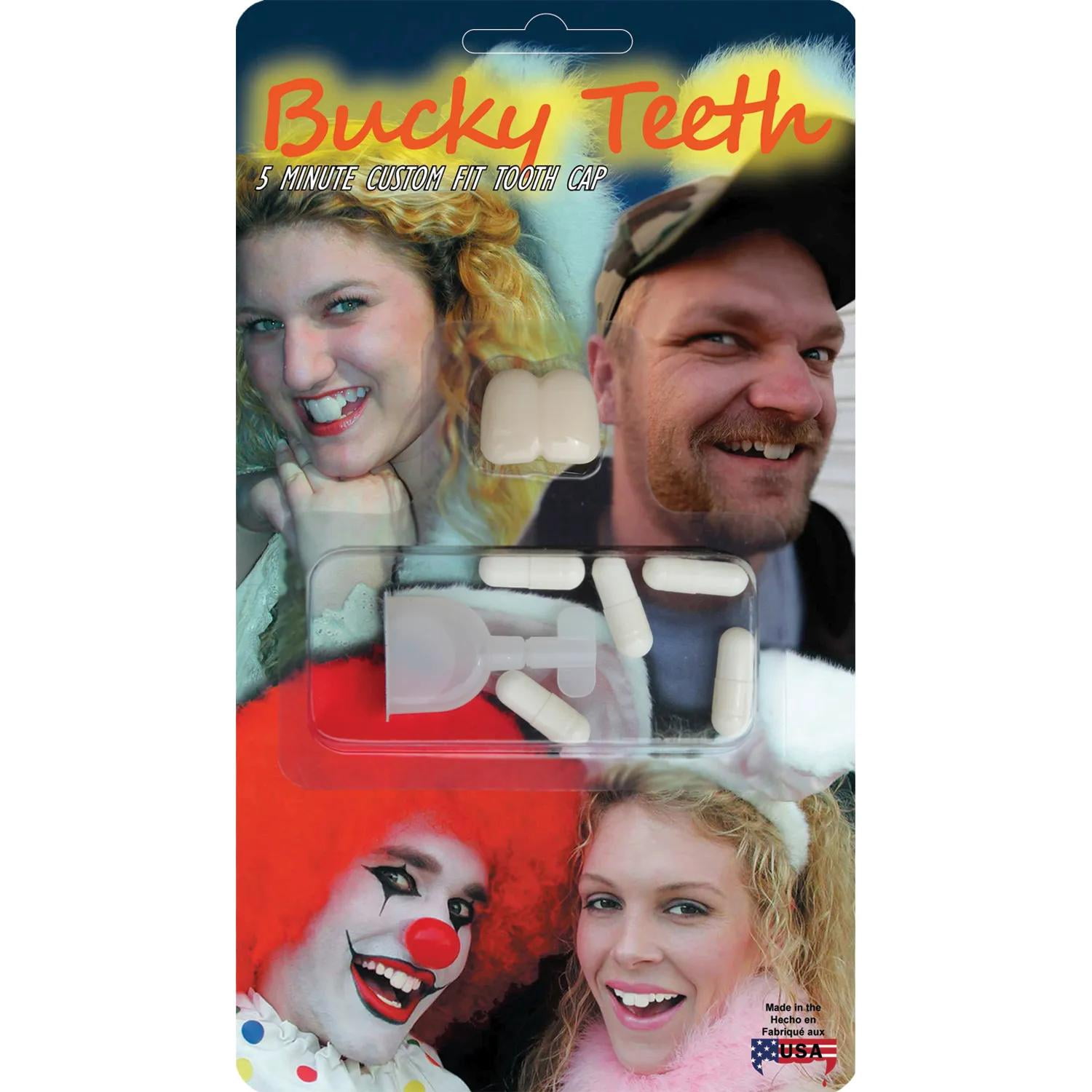 Bucky Custom Tooth Cap Scarecrow Adult Halloween Accessory - Walmart.com