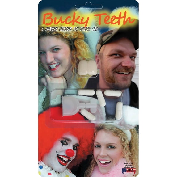 Bucky Custom Tooth Cap Scarecrow Adult Halloween Accessory - Walmart.com