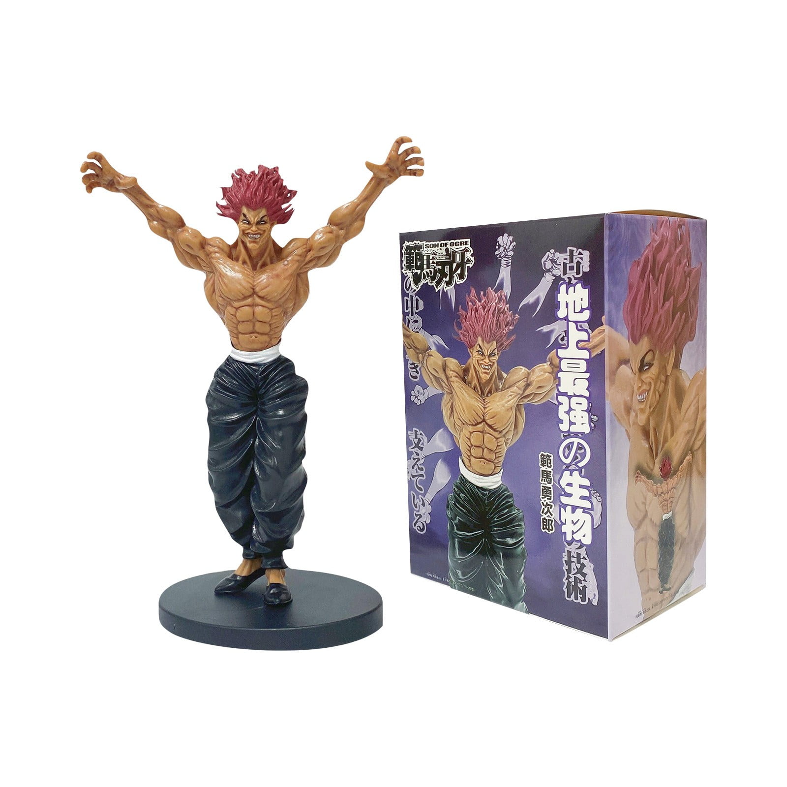Bucky baki, Baki Yujiro the Grappler Ghost baki Figure Character Anime ...