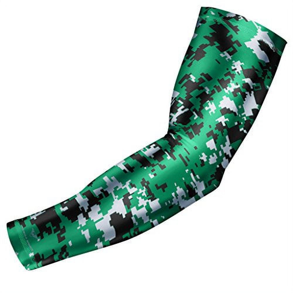 Bucwild Sports Compression Arm Sleeve Youth Adult Sizes (1 Arm Sleeve ...
