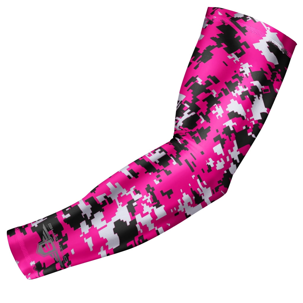 Bucwild Sports Compression Arm Sleeve Youth Adult Sizes (1 Arm Sleeve ...