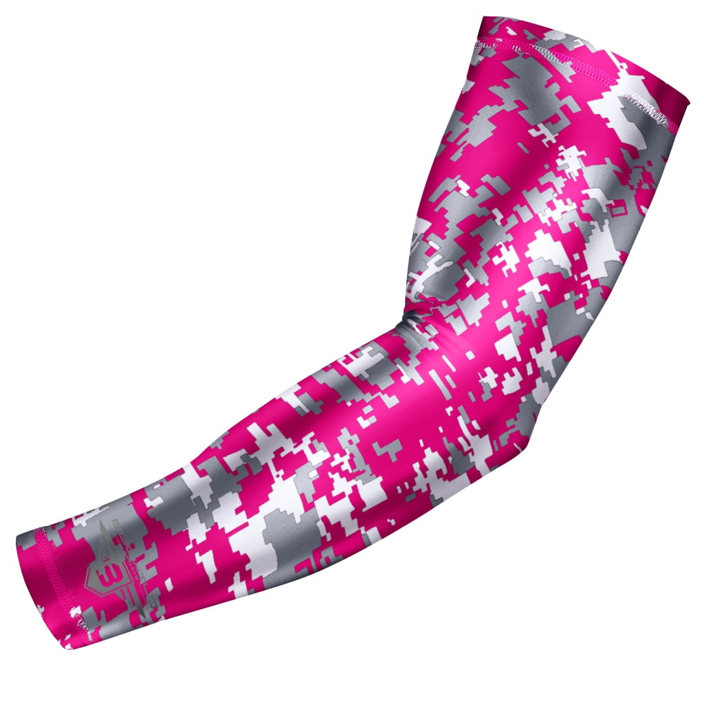 Bucwild Sports Compression Arm Sleeve Youth Adult Sizes (1 Arm Sleeve ...