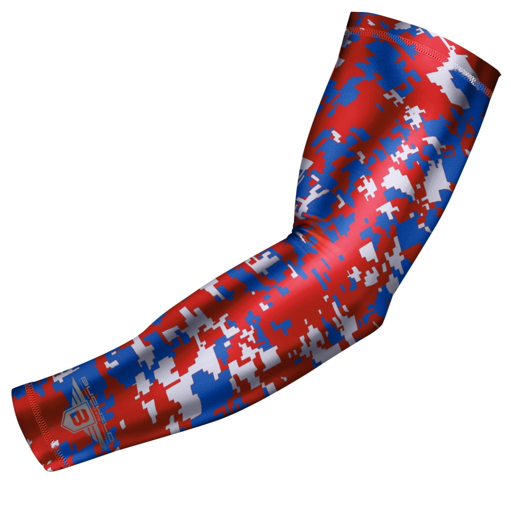 Bucwild Sports Compression Arm Sleeve Youth Adult Sizes (1 Arm Sleeve ...