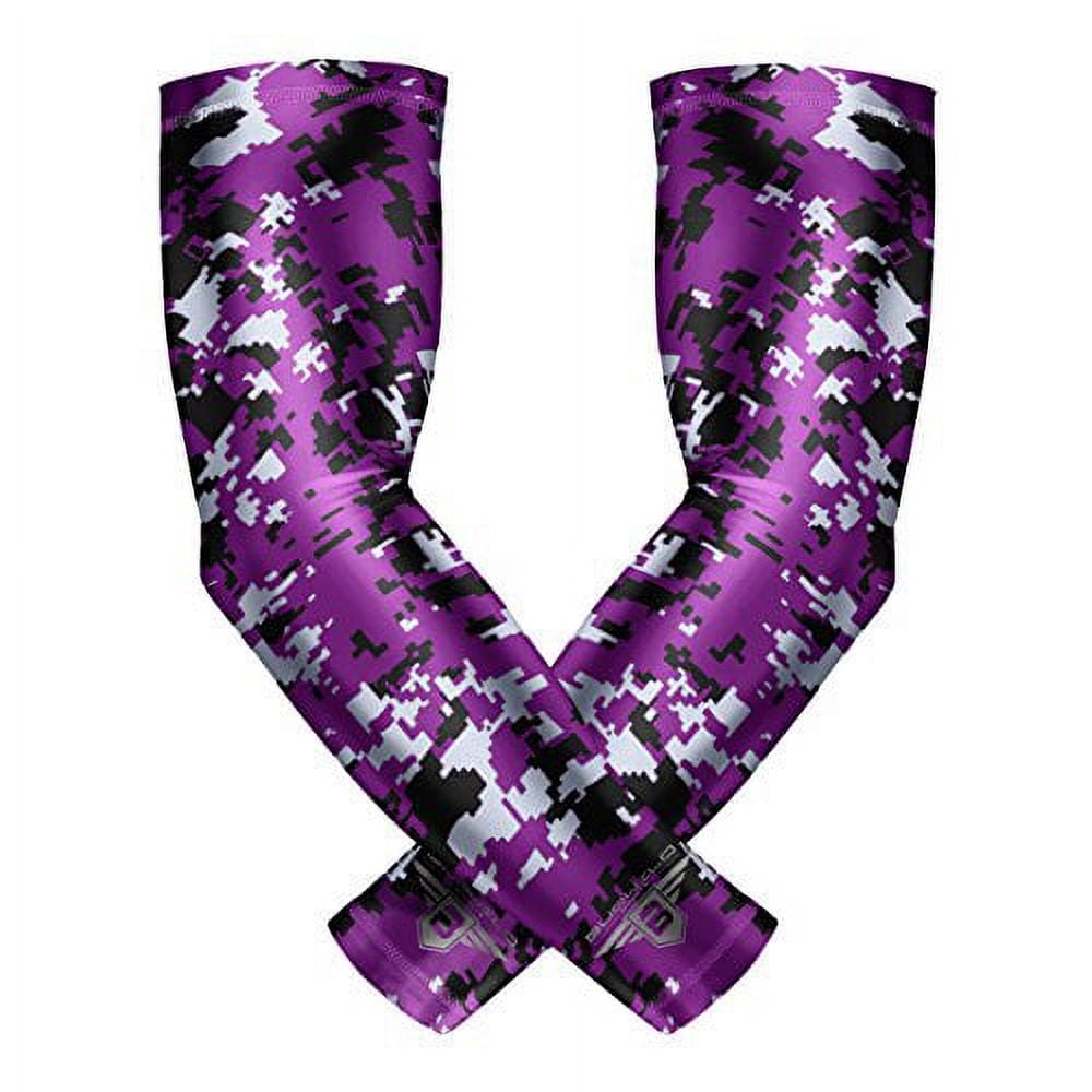 Bucwild Sports Compression Arm Sleeves Youth Adult Sizes 1 Pair 2 ...