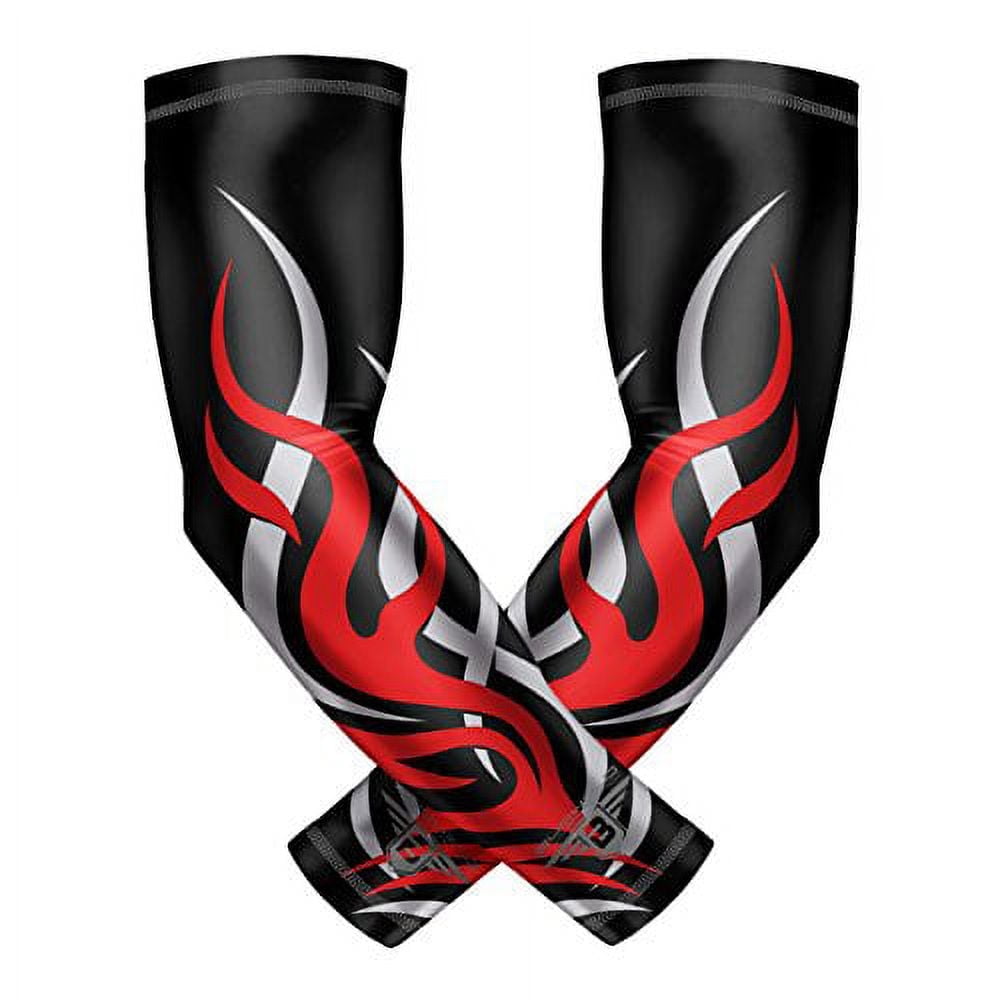 Bucwild Sports Compression Arm Sleeves Youth Adult Sizes 1 Pair 2 ...