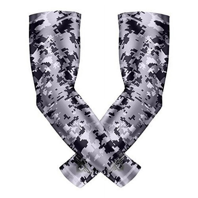 Bucwild Sports Compression Arm Sleeves Youth Adult Sizes 1 Pair 2 ...