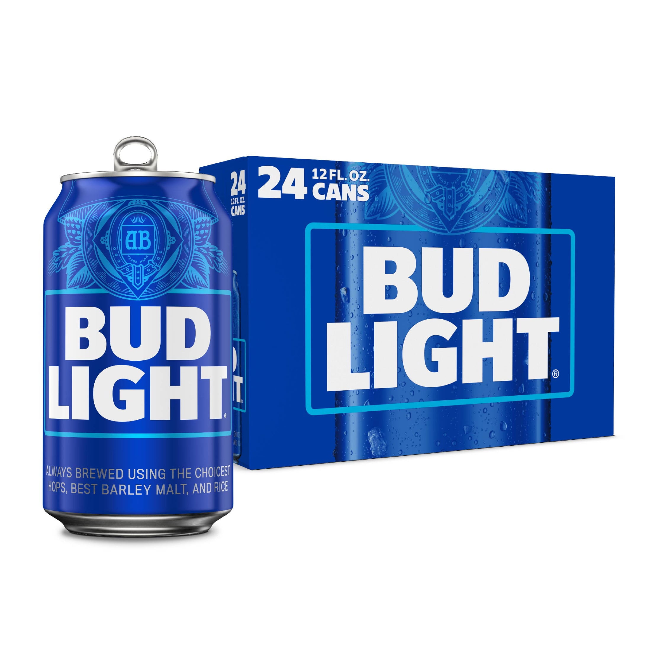 Bud Light American Lager Beer, 24 Pack, 12 fl oz Aluminum Cans, 4.2% ...
