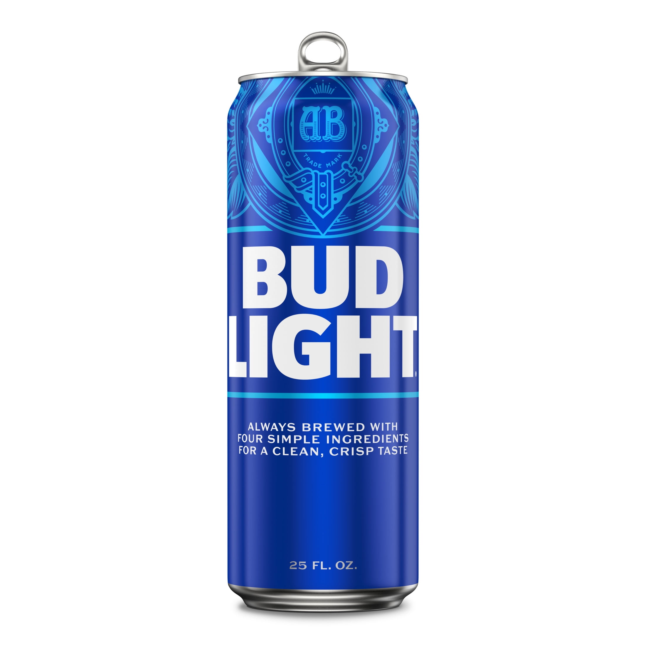 Bud Light, American Light Lager Beer, 25 fl oz Aluminum Can, 4.2% ABV ...