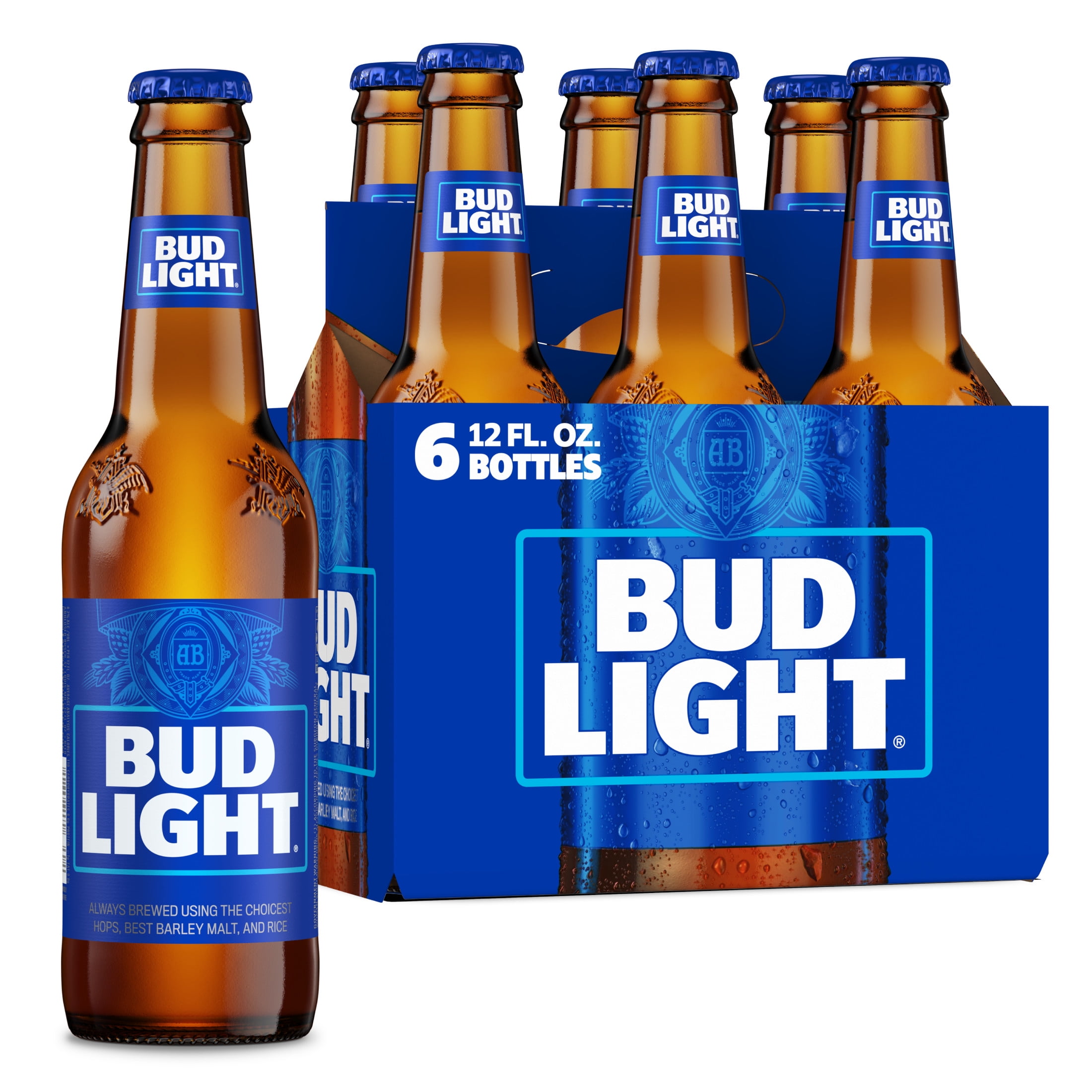 Bud Light Lager Beer - Paquete 6, Botellas de 12 fl Chile | Ubuy