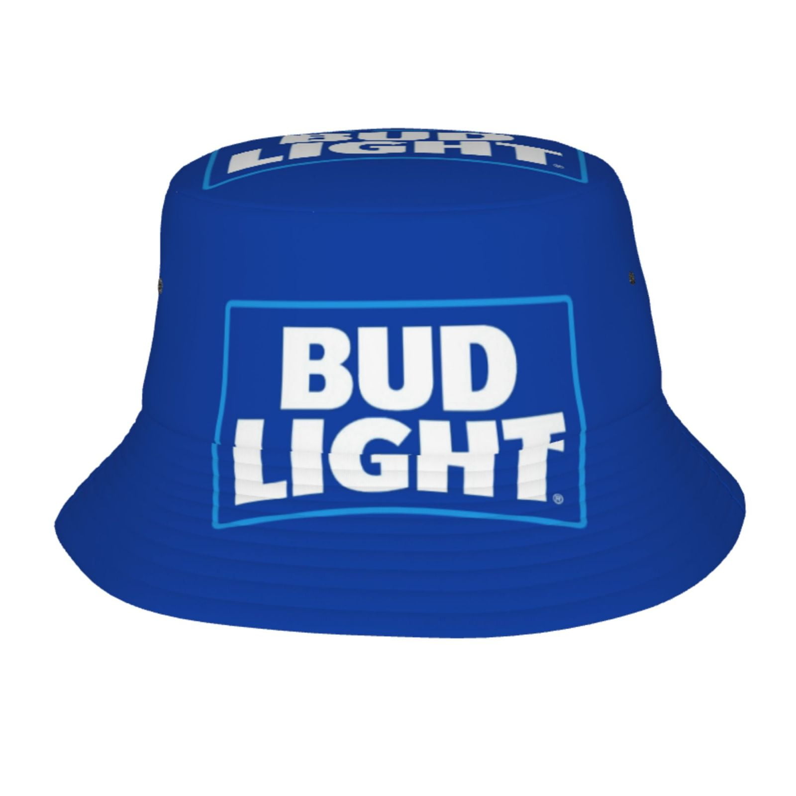 Bud Light Beer Bucket Hat Packable Lightweight Printed Beach Sun Hat ...